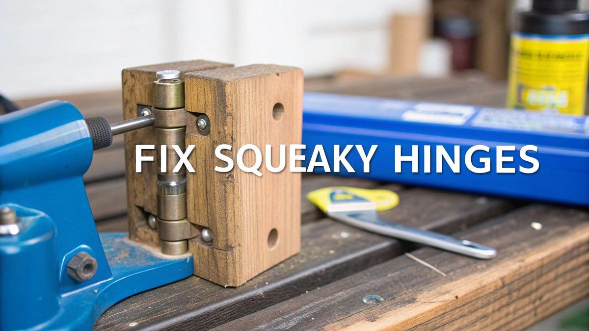 How to Fix Squeaky Door Hinges: A Complete DIY Guide — Neasden Hardware