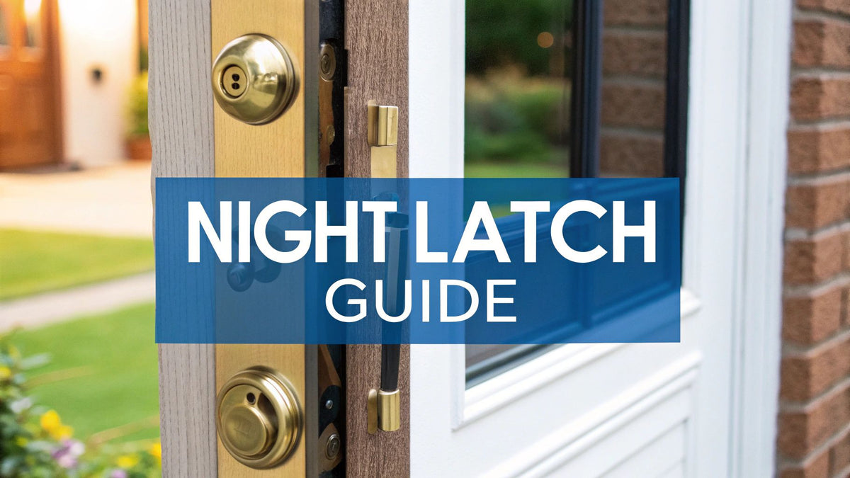 What Is a Night Latch and How Does It Secure Your Home — Neasden Hardware
