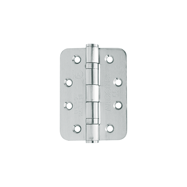 Arrone AR8180 102x75x3mm Grade 13 Ball Bearing Hinge Radius Satin Stai ...