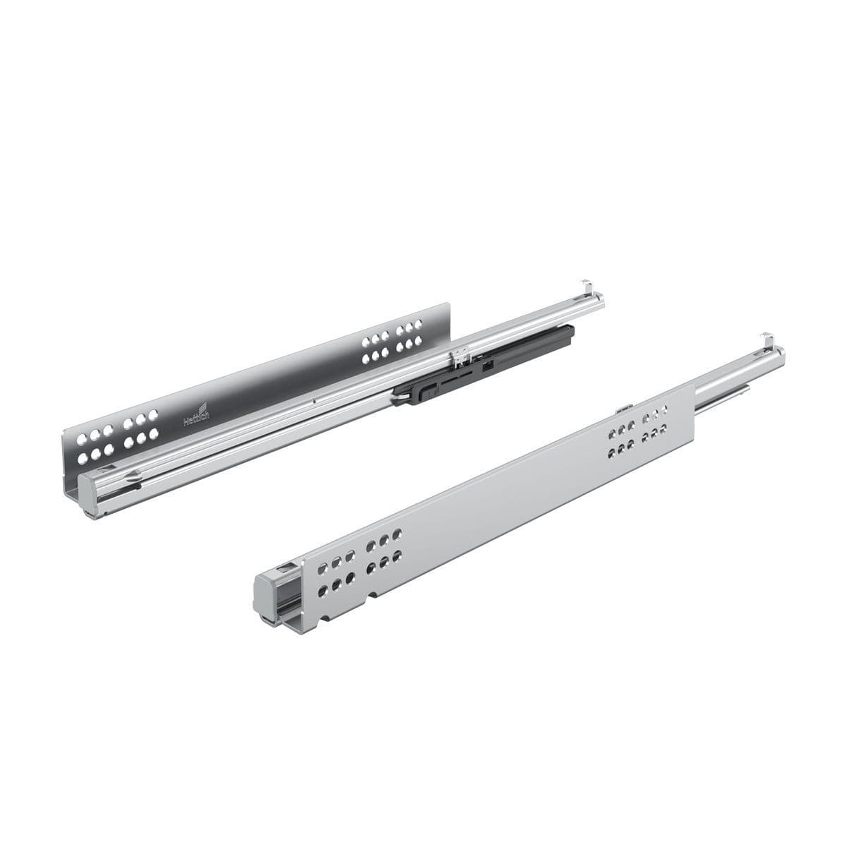 Quadro V6 4D Soft Close Drawer Runner Pair — Neasden Hardware